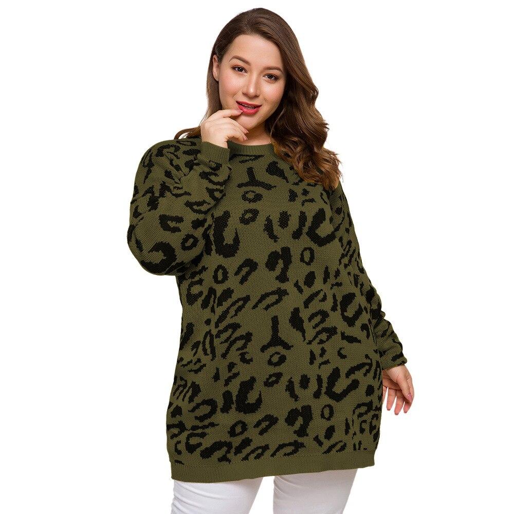 Pull Leopard Grande Taille | Leopard Plus